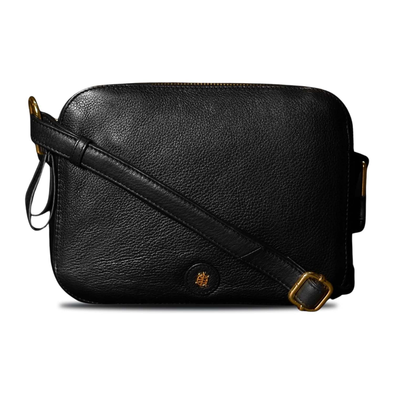 Tortoise -100% Genuine Leather Everyday Travel Sling Bag for Womens ...