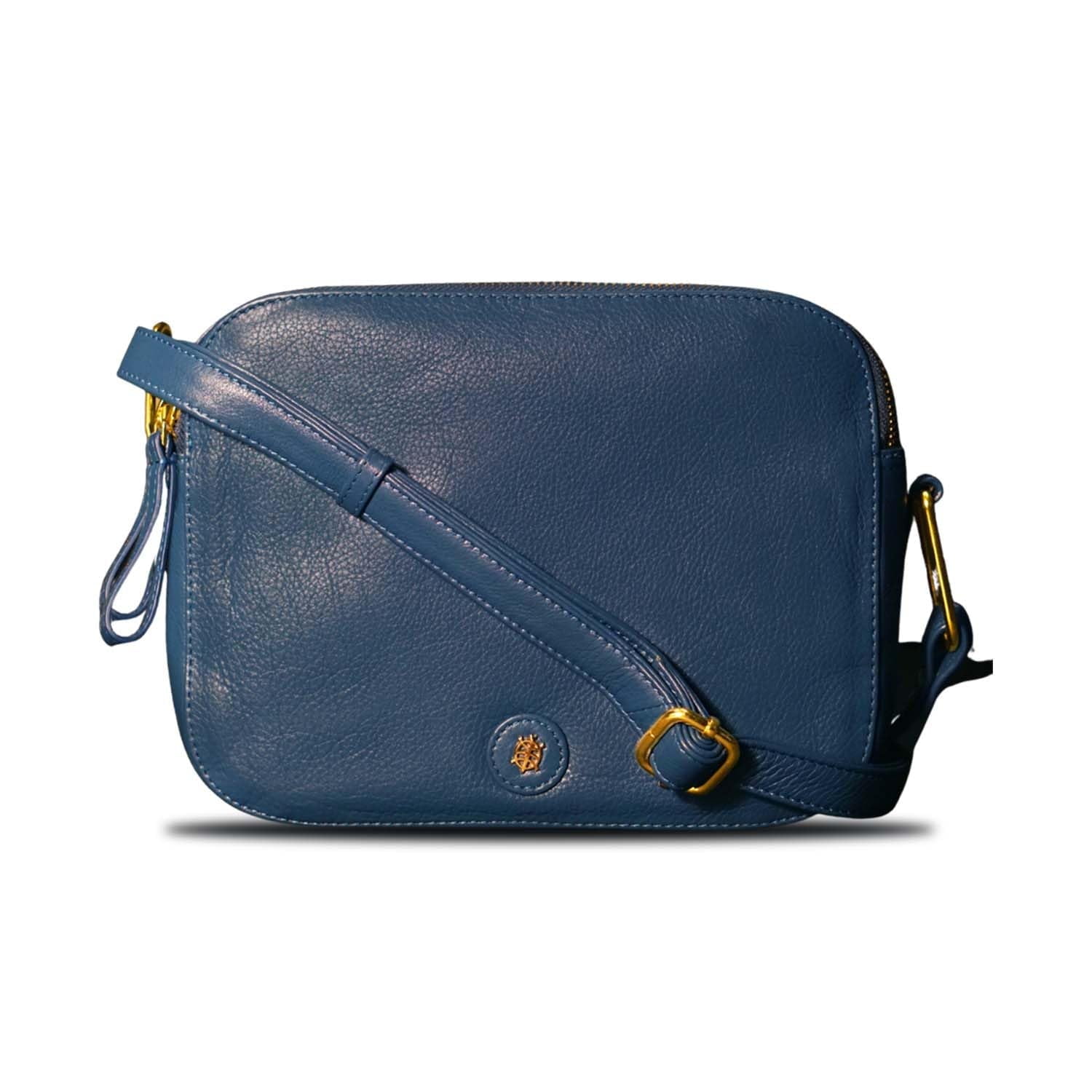 Tortoise -100% Genuine Leather Everyday Travel Sling Bag for Womens ...