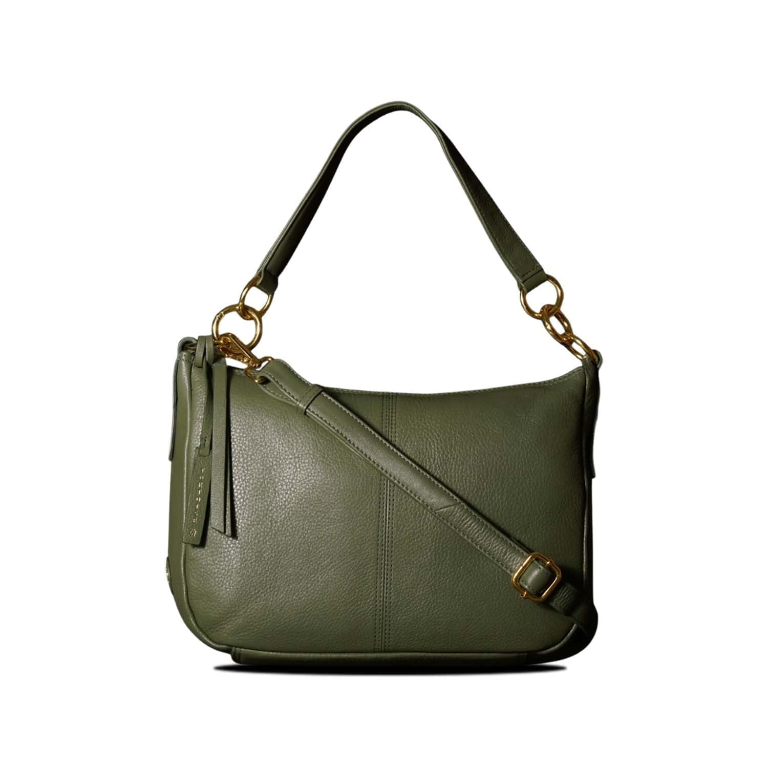 Tortoise -100% Genuine Leather Everyday Travel Sling Bag for Womens ...