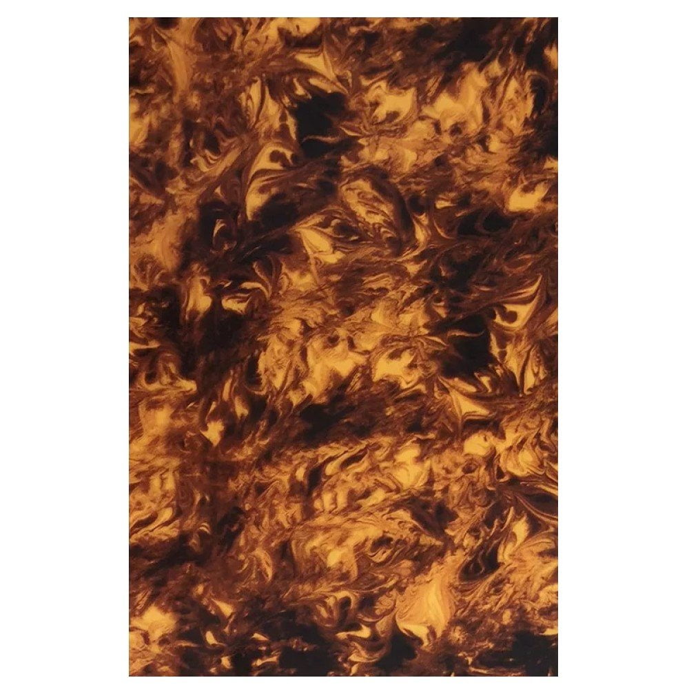 Tortoise Acoustic Guitar PVC Material Pickguard Blank Sheet Brown Swirl ...