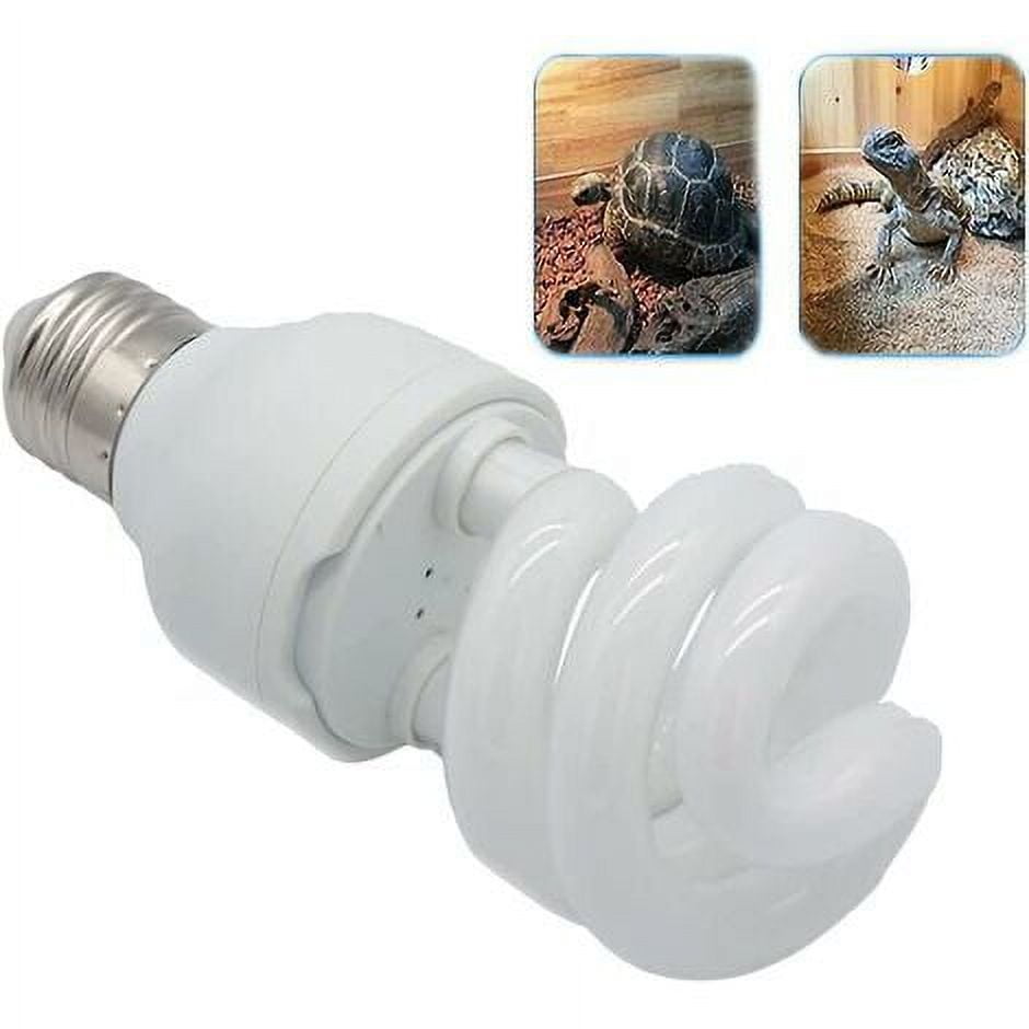 Tortoise Bulbs Energy Saving Compact, Spiral Tube Uvb Bulb for ...