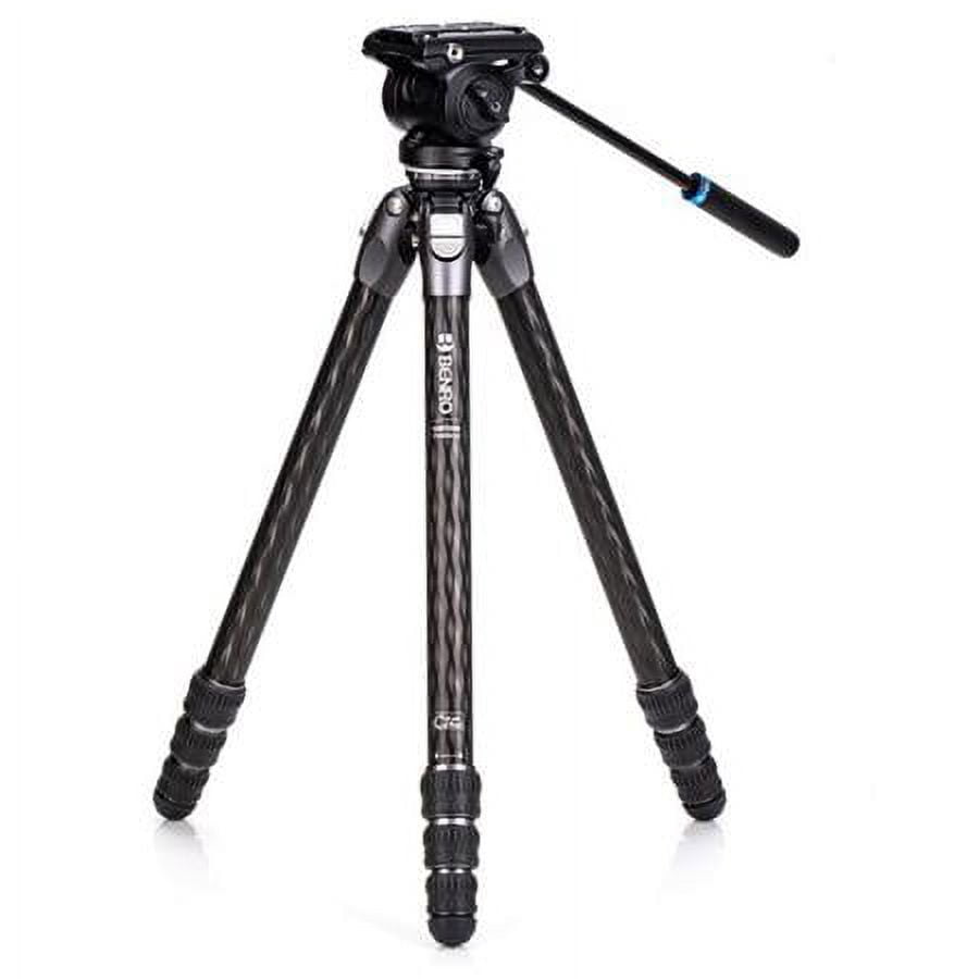 Tortoise Columnless Three Series 4-Section Carbon Fiber Tripod with ...
