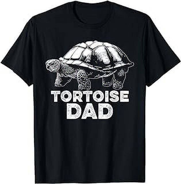 Tortoise Dad Father's Day Turtle Reptile Men T-Shirt - Walmart.com