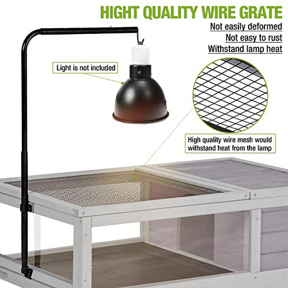 Tortoise Habitat Indoor Tortoise Enclosure Large Wooden Turtle House ...