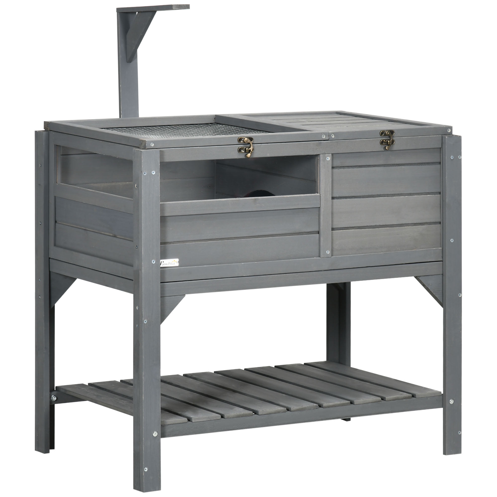 Tortoise Habitat With Shelf Storage, Tortoise Enclosure With Weather ...