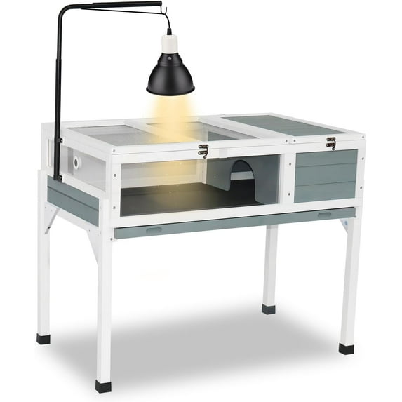 Tortoise Habitat Turtle Enclosure Indoor Reptile House Cage for Small ...