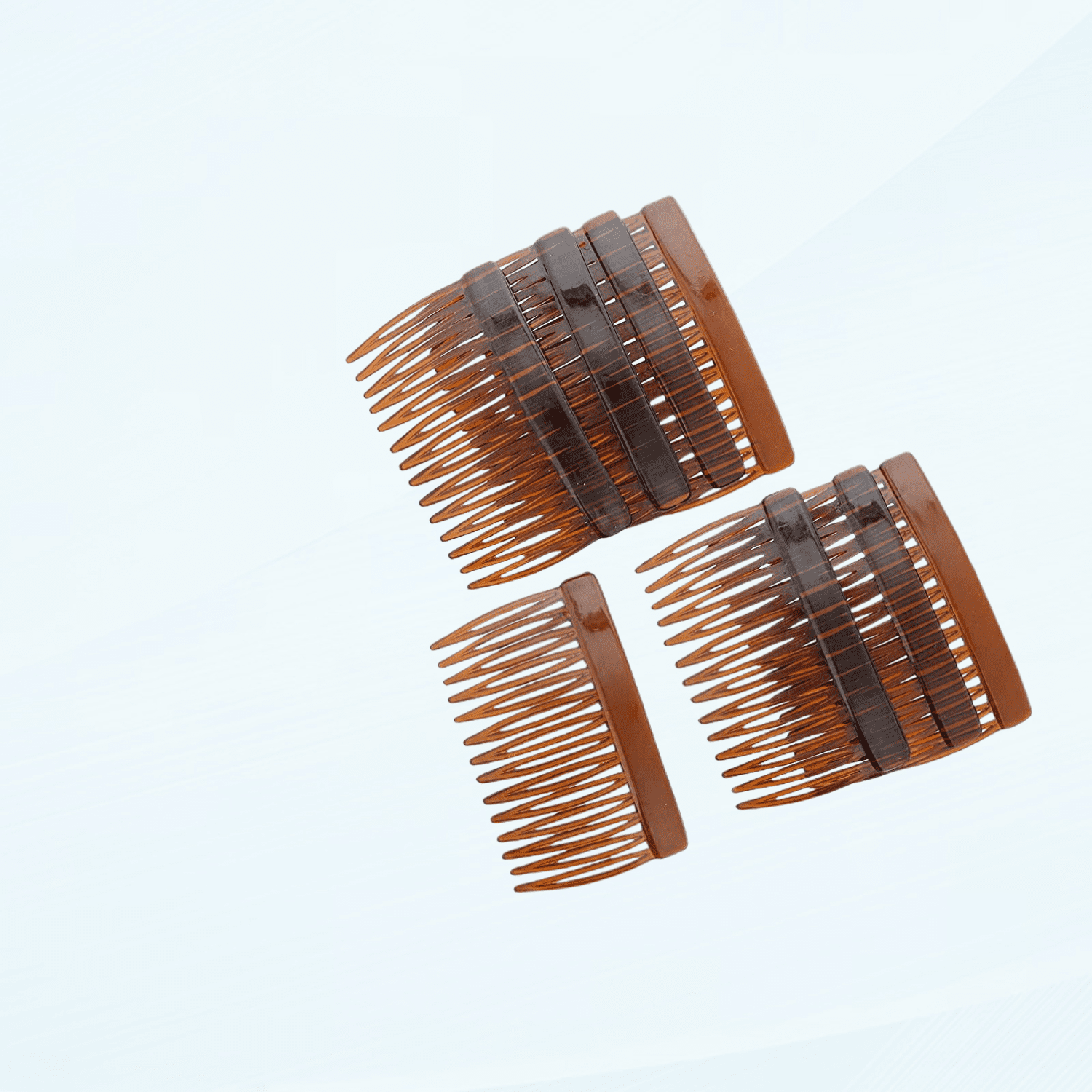 Tortoise Multi-Purpose Hair Combs - Set of Eight (8) - Walmart.com