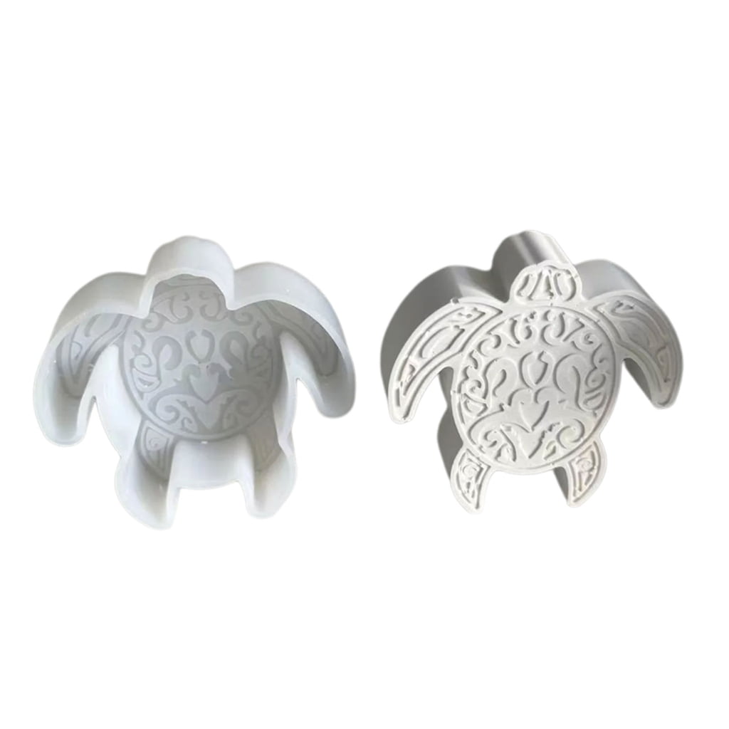 Tortoise Shaped Candle Molds for Making Candle Soap Chocolate Baking ...