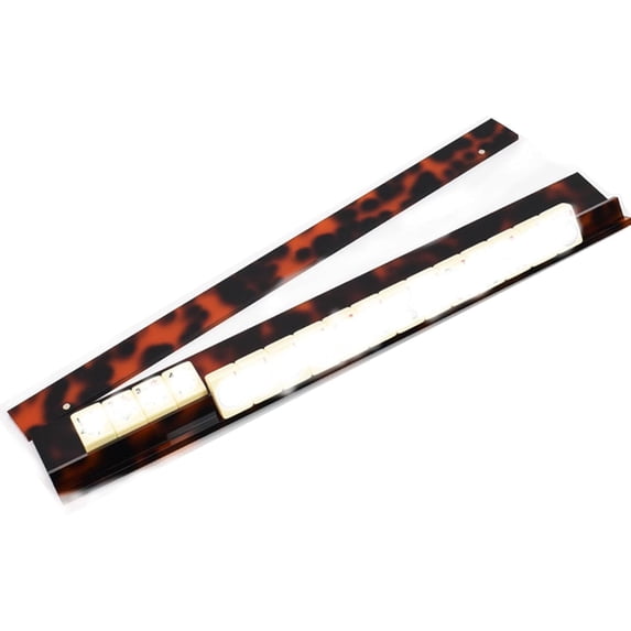 Tortoise Shell Mahjong Racks, 20 Inch Mahjong Racks with Pushers ...