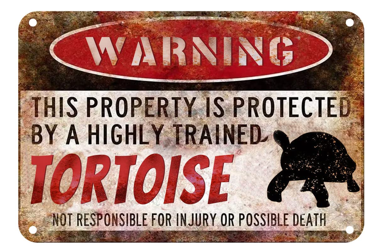Tortoise Sign Funny Metal Signs Tortoise Gift Tortoise Accessories ...