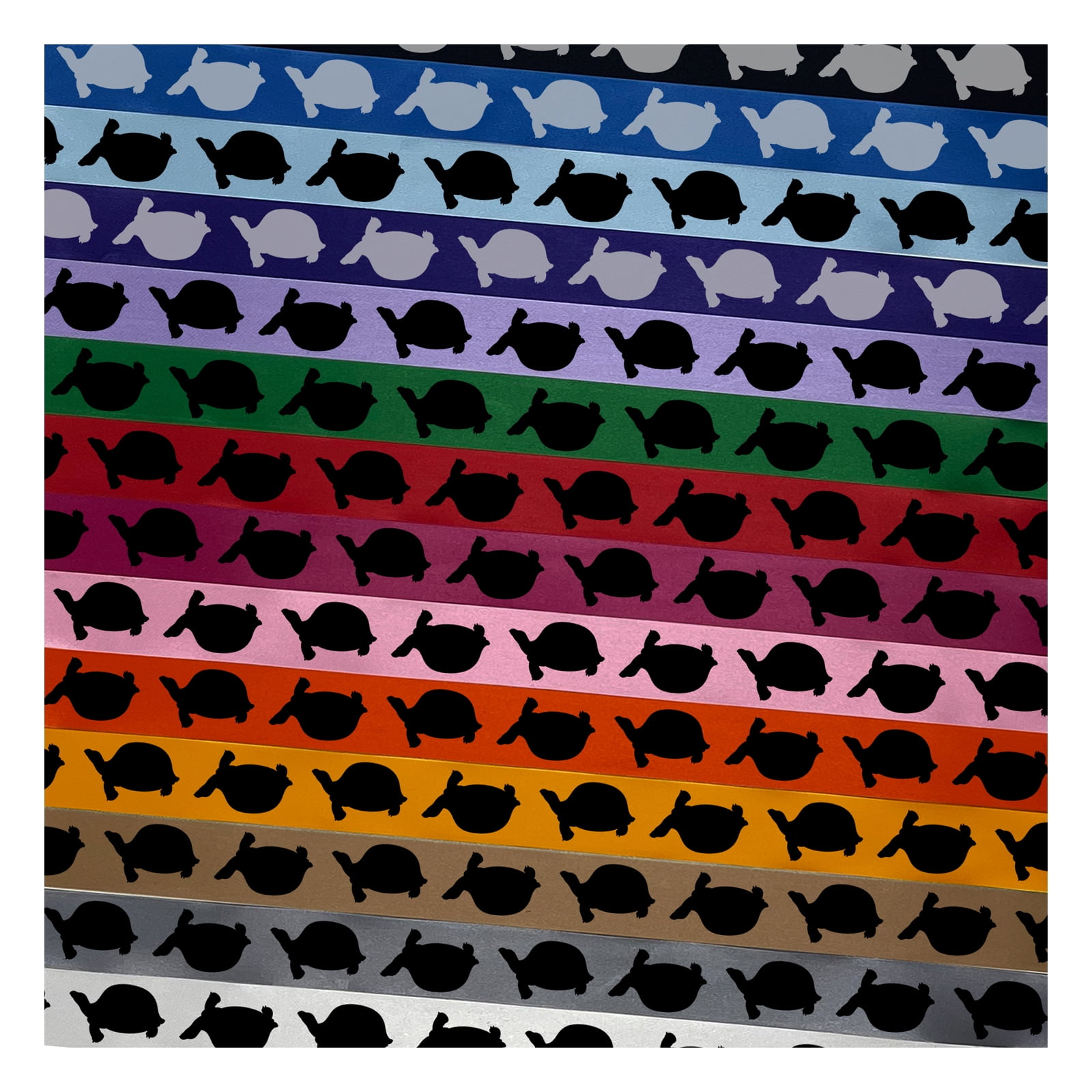 Tortoise Turtle Solid Satin Ribbon for Gift Wrapping Bows Craft DIY ...