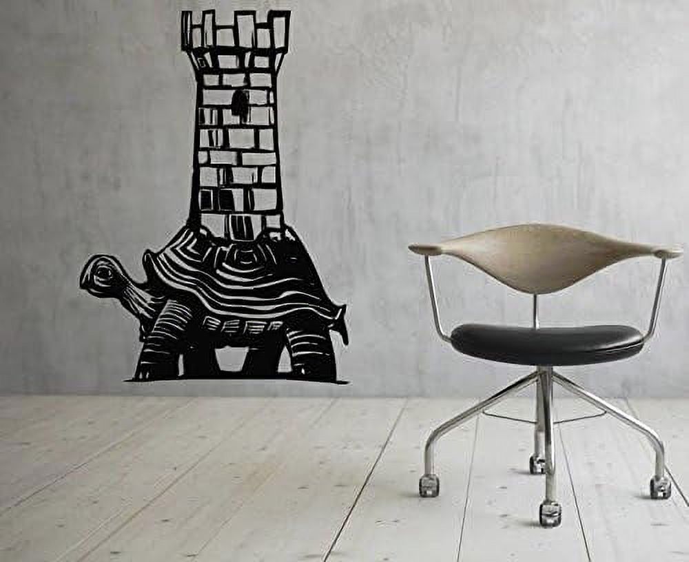 Tortoise Turtle Wall Vinyl Decal Animal Sticker Turtle Patterns Art ...