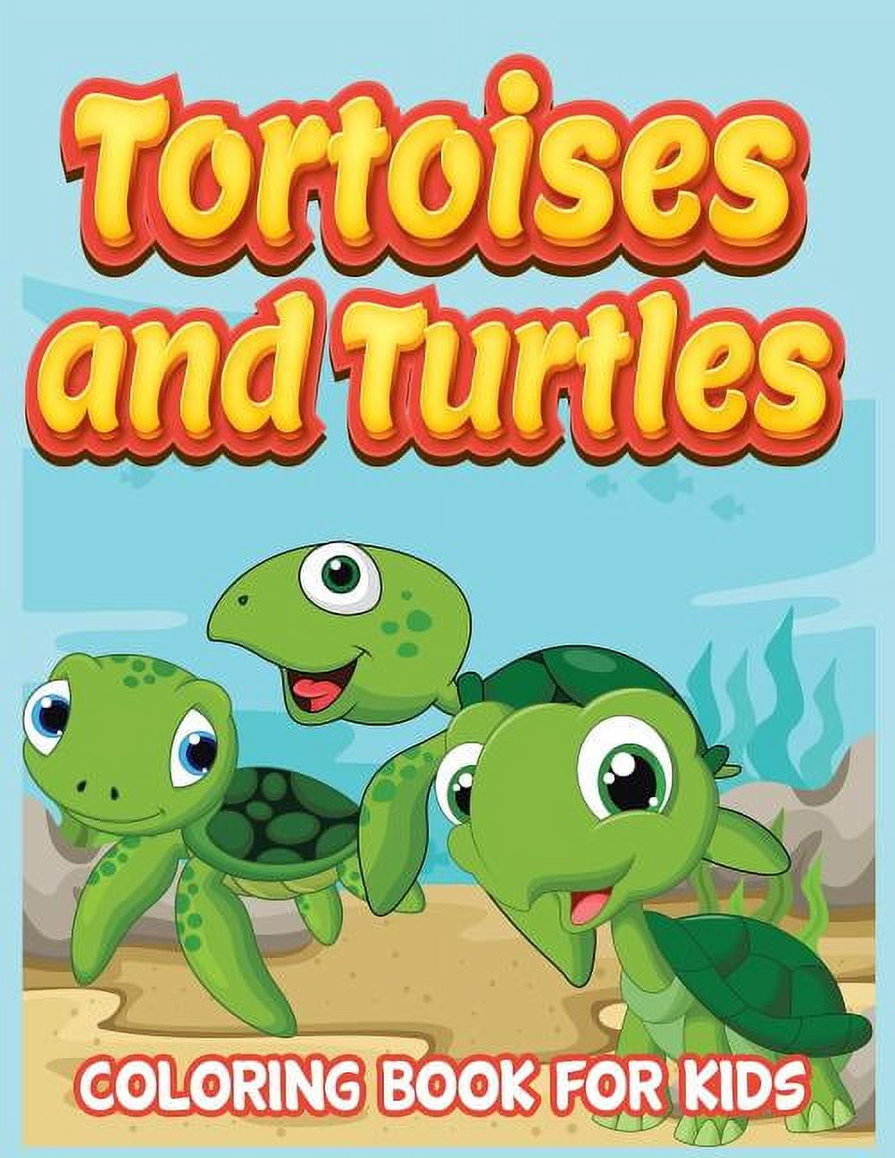 Tortoises and Turtles ( Kids Colouring Books 11) (Paperback) - Walmart.com