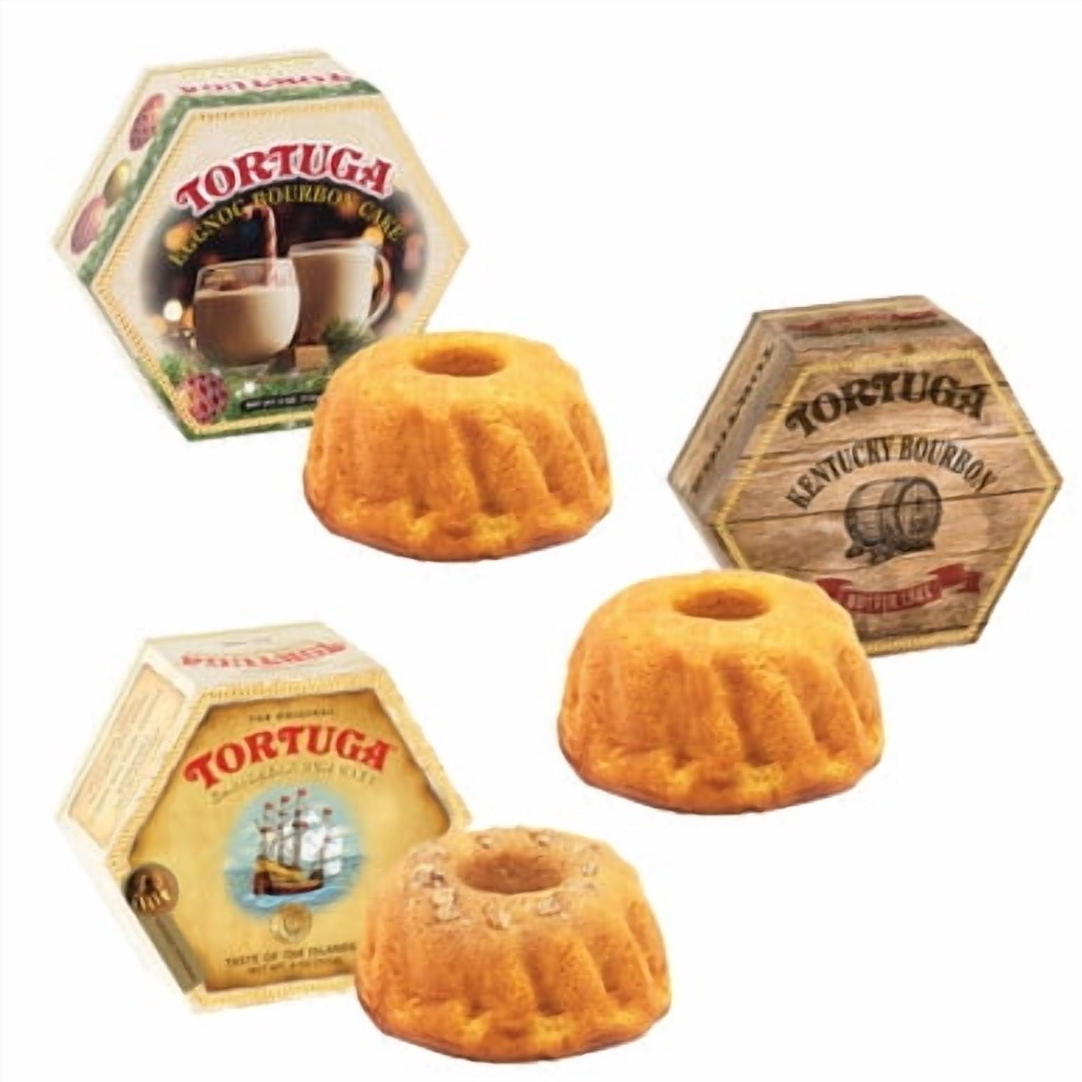 Tortuga, Holiday Bundle, 3 pack (4oz), Spirit Cakes Gift - Walmart.com