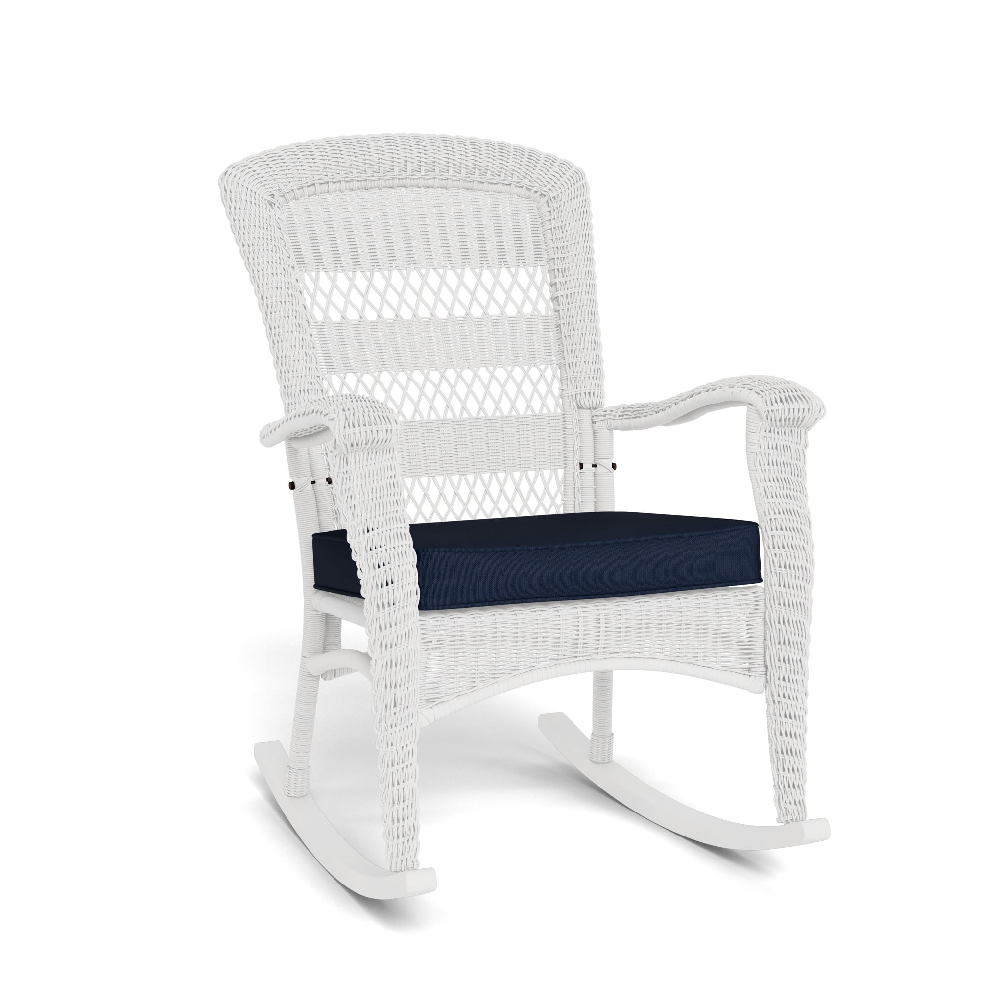 Tortuga Portside Plantation Rocking Chair in White - Walmart.com