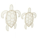 Tortuga Wire Turtle Wall Decor - Set of 2 - Walmart.com