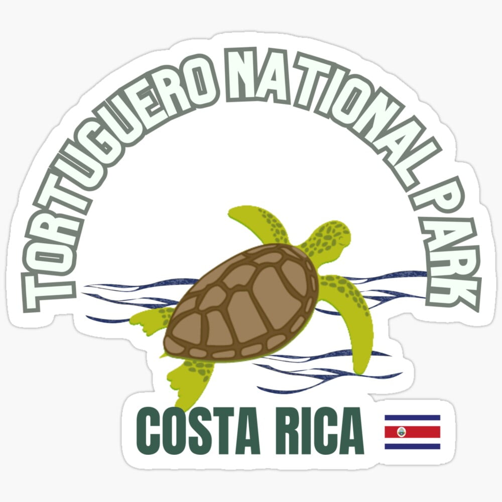 Tortuguero National Park Costa Rica Sticker Phone Decal Water Bottle ...