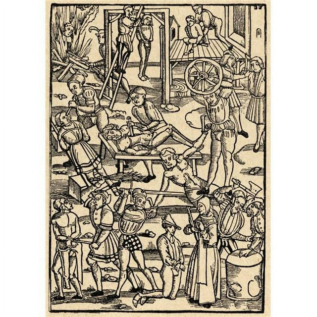 Torture & Execution Methods In The Middle Ages From Sveriges Historia ...