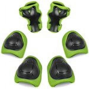 GIXUSIL Knee Pads 6 Pieces Kids Knee and Elbow Pads Wrist Guards for ...