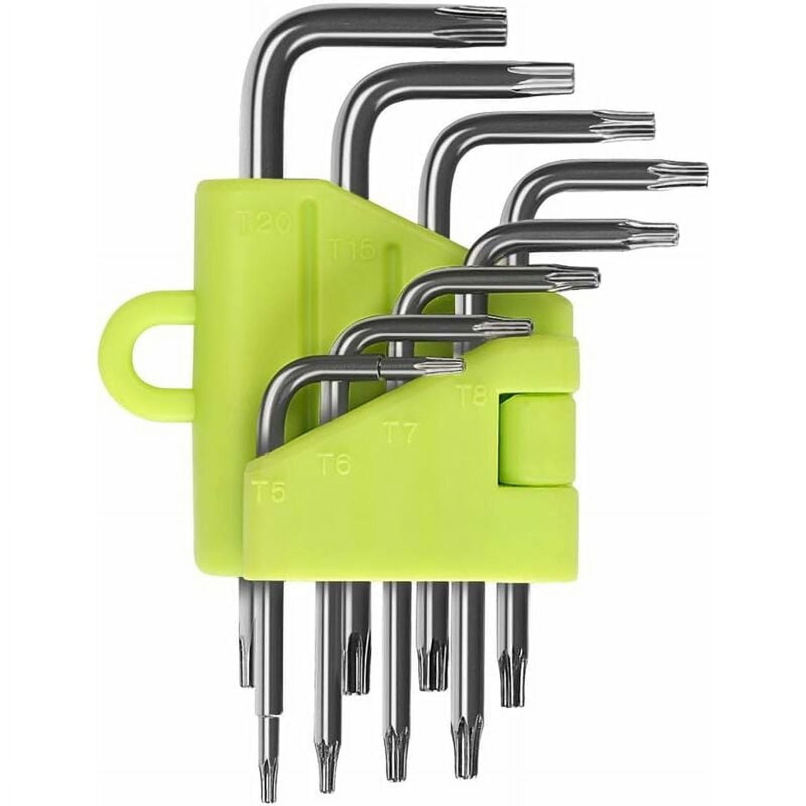 Torx Angled Wrenches, 8 Pieces Torx Allen Wrench Kit, Star Screwdriver ...