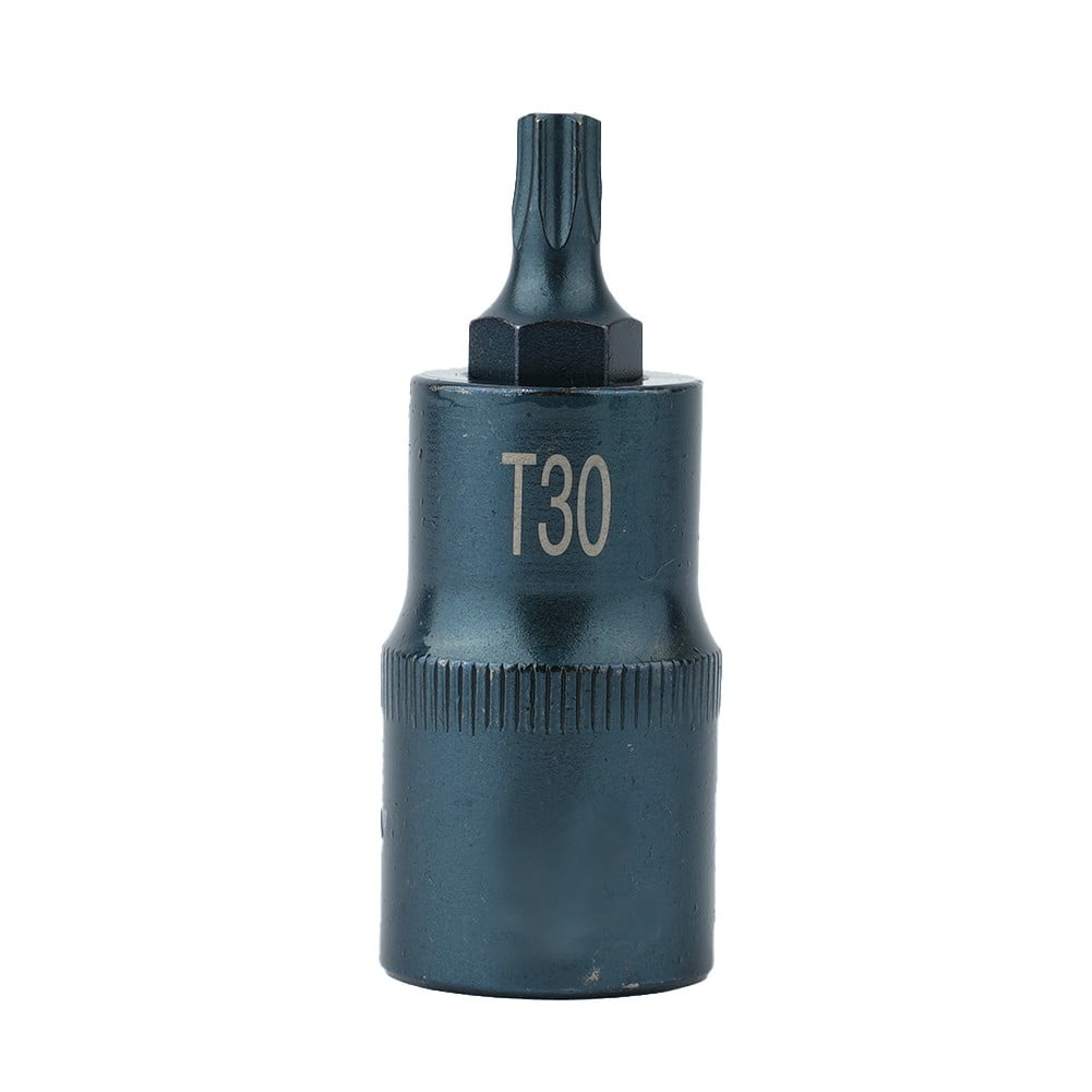 Torx Screwdriver Bit Tool 1/2Inch Socket Bits Adapter T30-T70 Adapter Hand Tool (T30) - Walmart.com