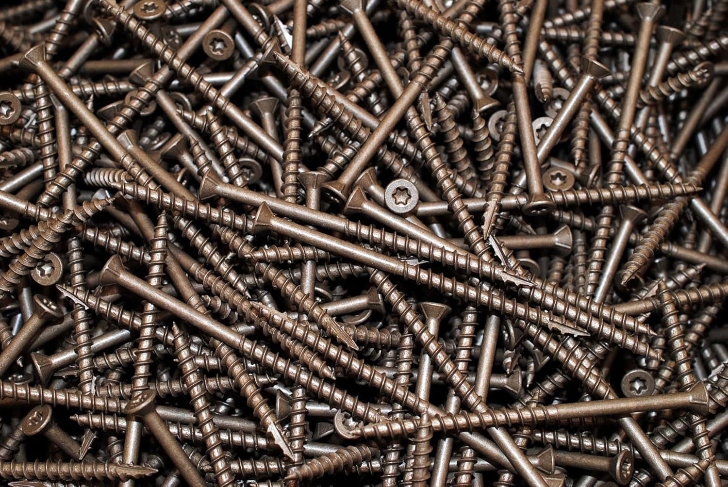 Torx T25 Star Flat Head 10 x 4 Deck ACQ Lumber Wood Type 17 - Walmart.com