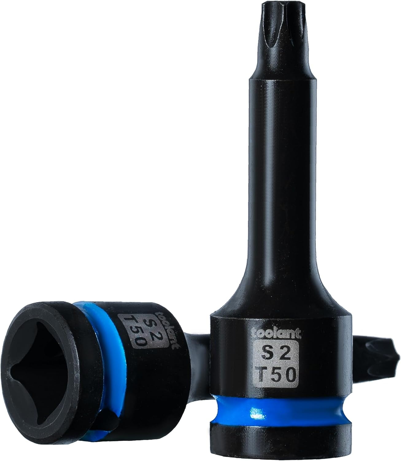 Torx T50 Impact Bit Socket Set 2pcs,1/2" S2 Steel Air Drive Star ...