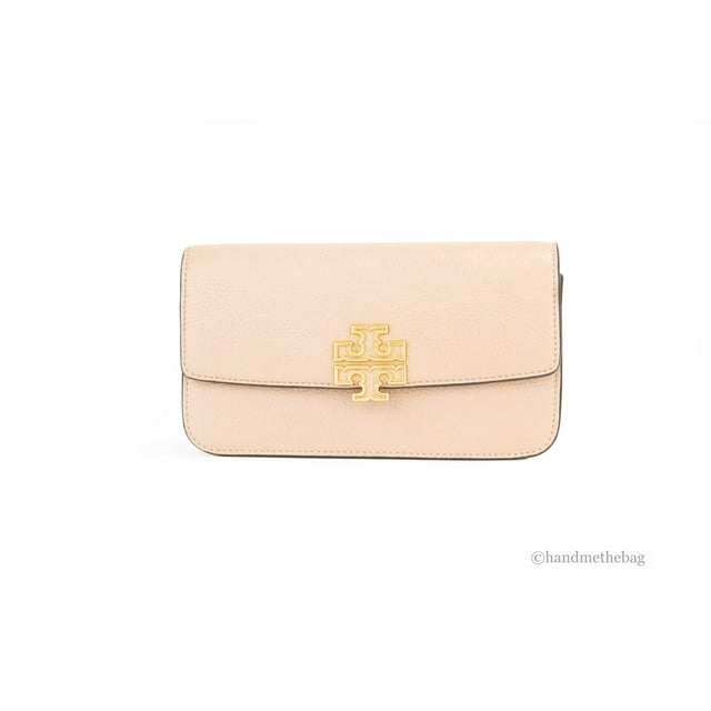 Tory Burch Britten Meadowsweet Women's Convertible Pebbled Leather ...