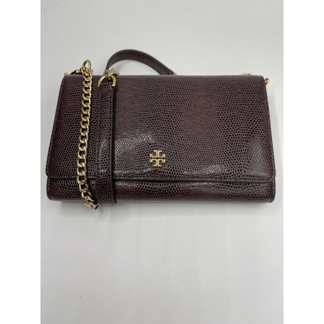 Tory Burch Emerson Embossed Lizard Chain Wallet - Walmart.com