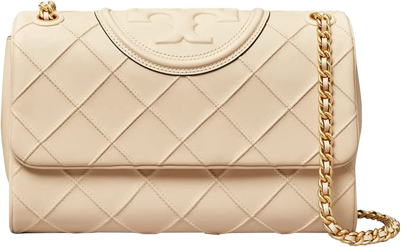 Tory Burch Hb Fleming Soft Convertible Shoulder Bag New Cream OS ...