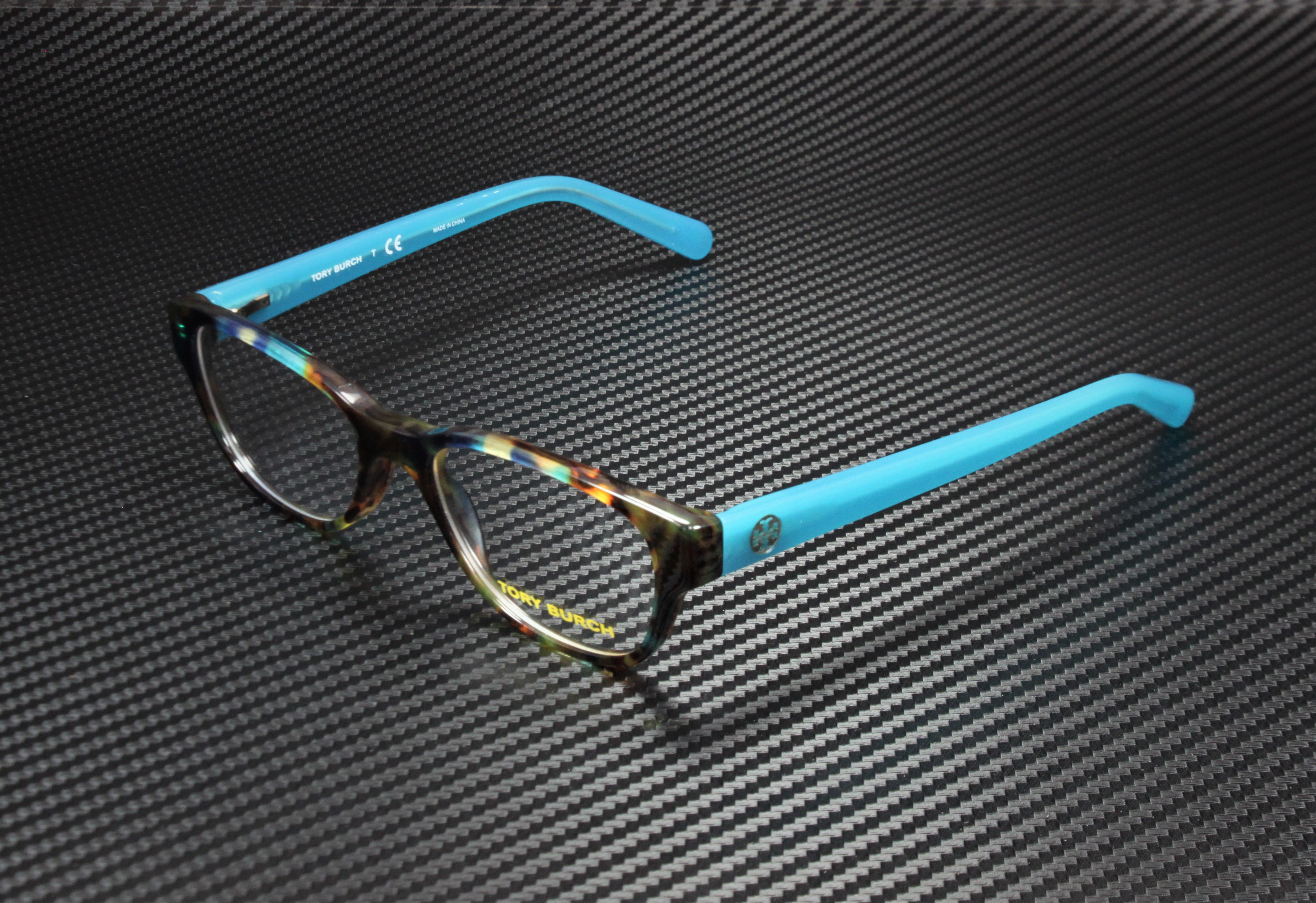 Tory Burch TY 2031 Plastic Womens Butterfly Eyeglasses Blue Brown ...