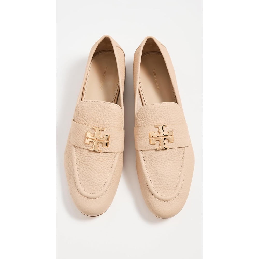Tory Burch Women's Eleanor Loafers, Sand Stone, Tan Flats Shoes ...