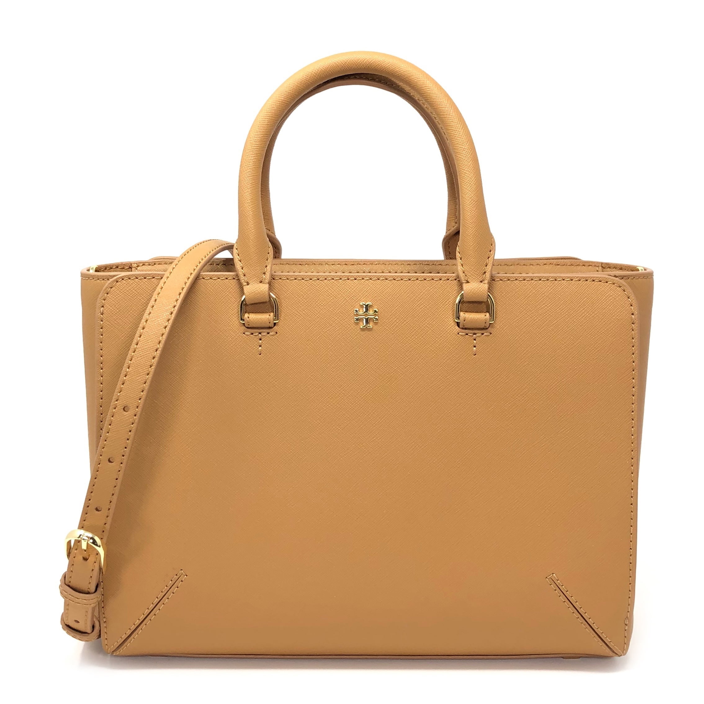 Tory Burch Women's Emerson Small Top Zip Satchel (Cardamom) - Walmart ...