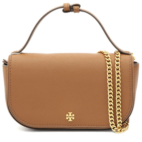 Tory Burch Women's Emerson Small Top Handle Handbags, Saffiano Leather ...