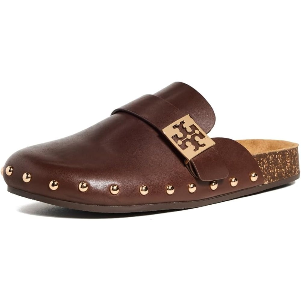 Tory Burch Women's Mellow Stud Mule, Deep Mocha, 8 - Walmart.com