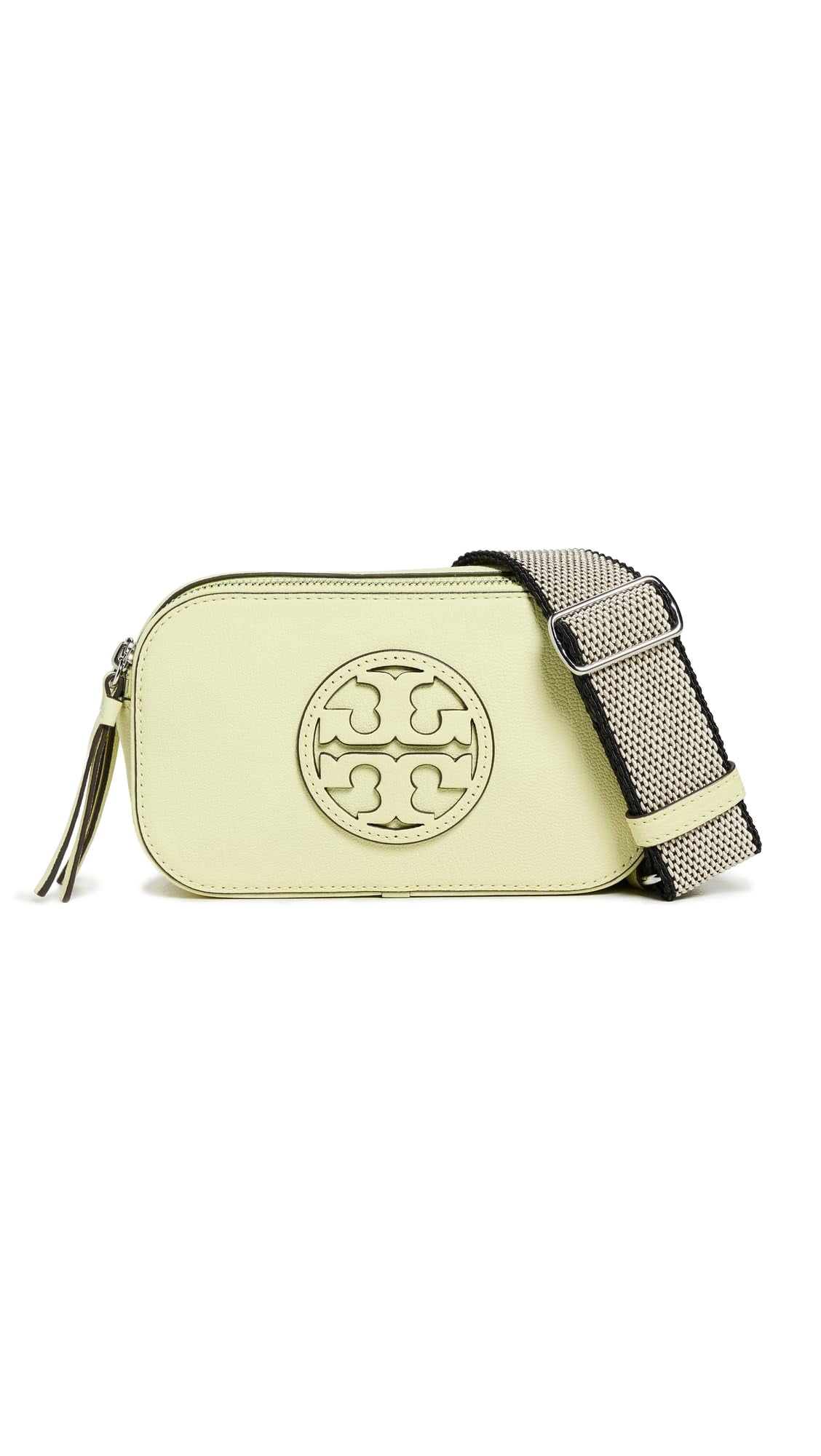 Tory Burch Women's Miller Matte Mini Crossbody Bag, Frozen Zest, Green ...