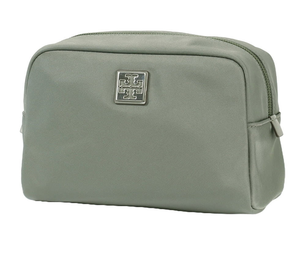 Tory Burch Women's Virginia Cosmetic Case, Shale Rock - Walmart.com