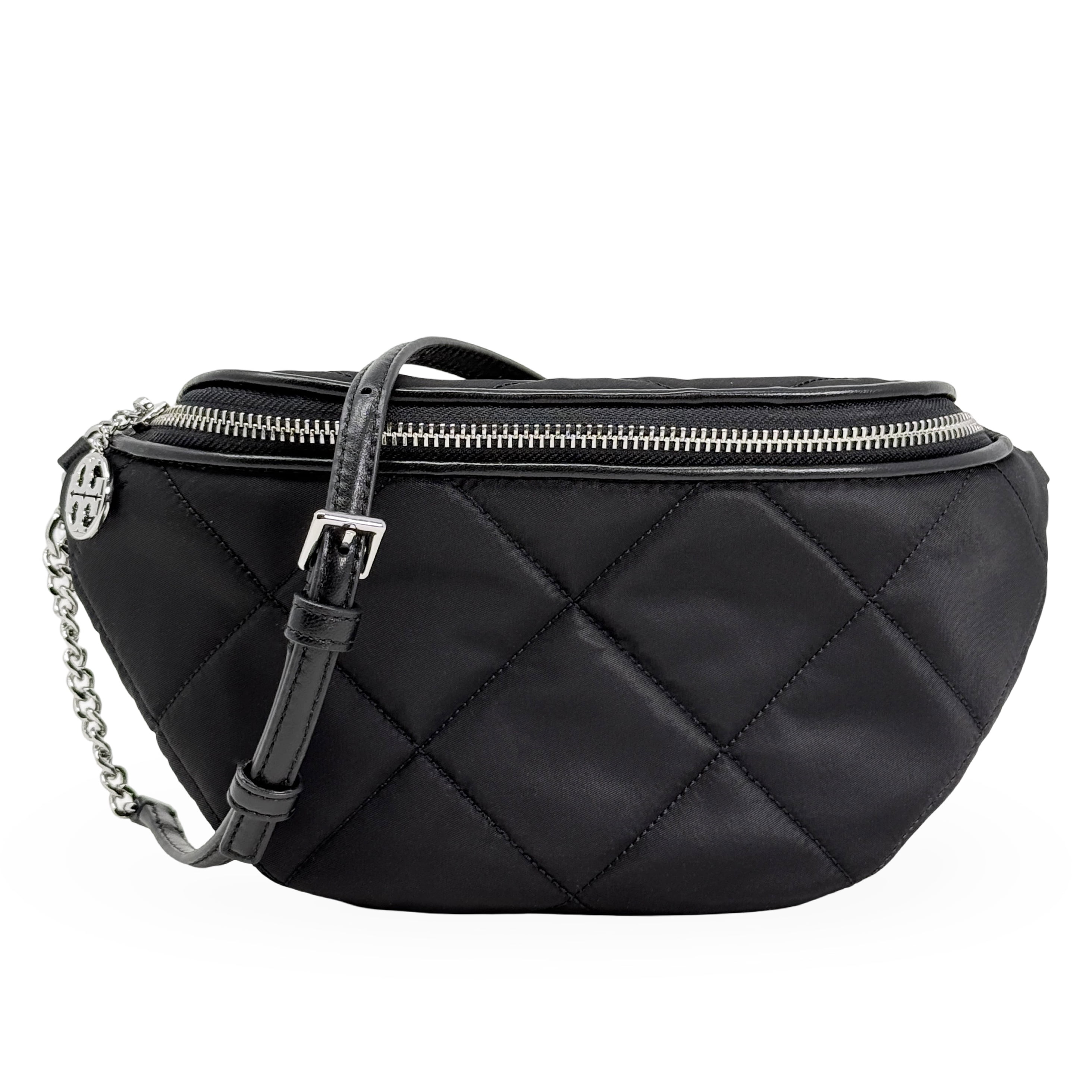 Tory Burch Women's Willa Small Quilted Nylon Convertible Belt Bag ...