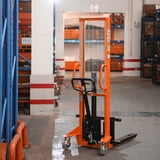 Tory Carrier 1100lb Pallet Stacker - Heavy - Walmart Business Supplies