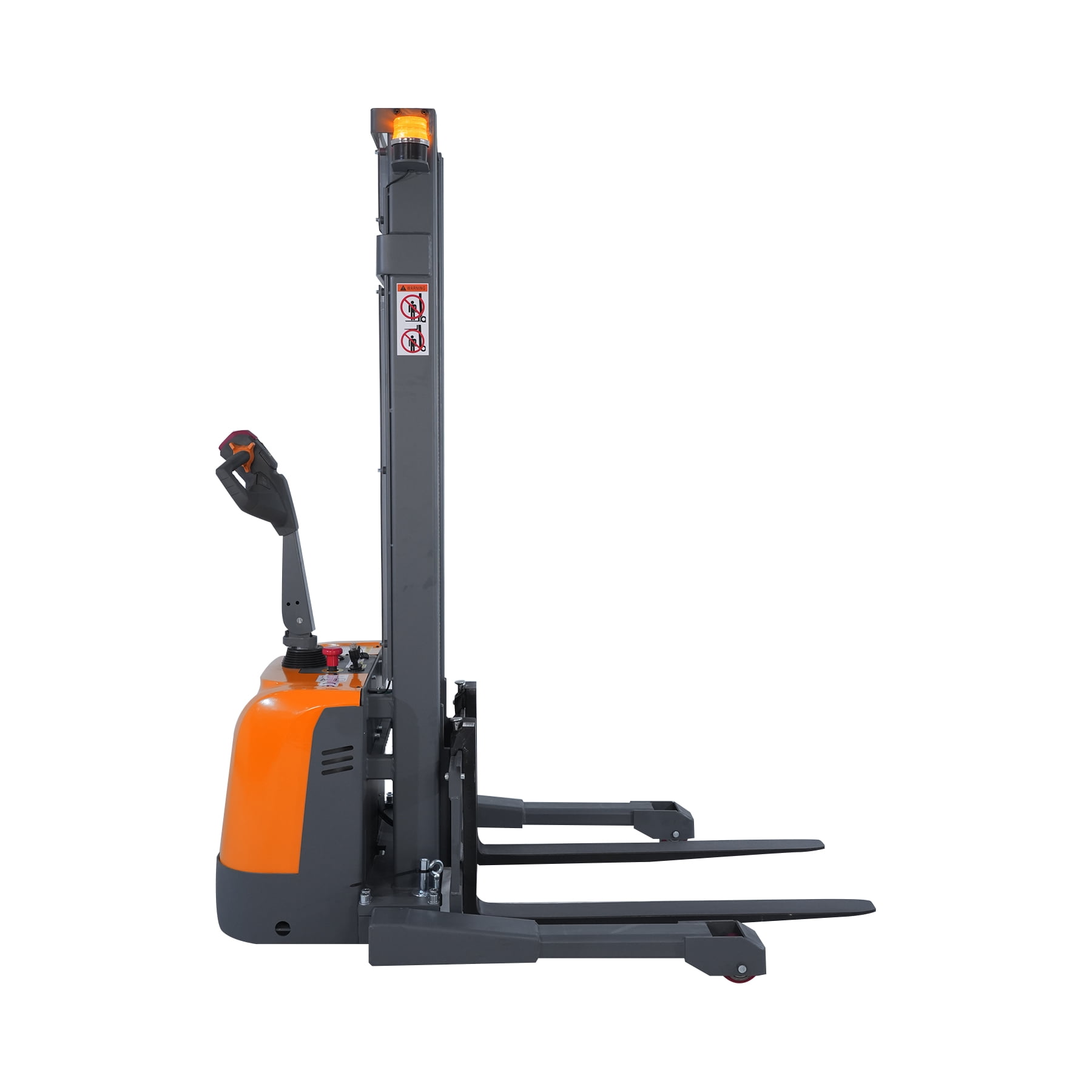 Tory Carrier 118" Lift Fully Powered Electric Straddle Stacker 3300lbs ...