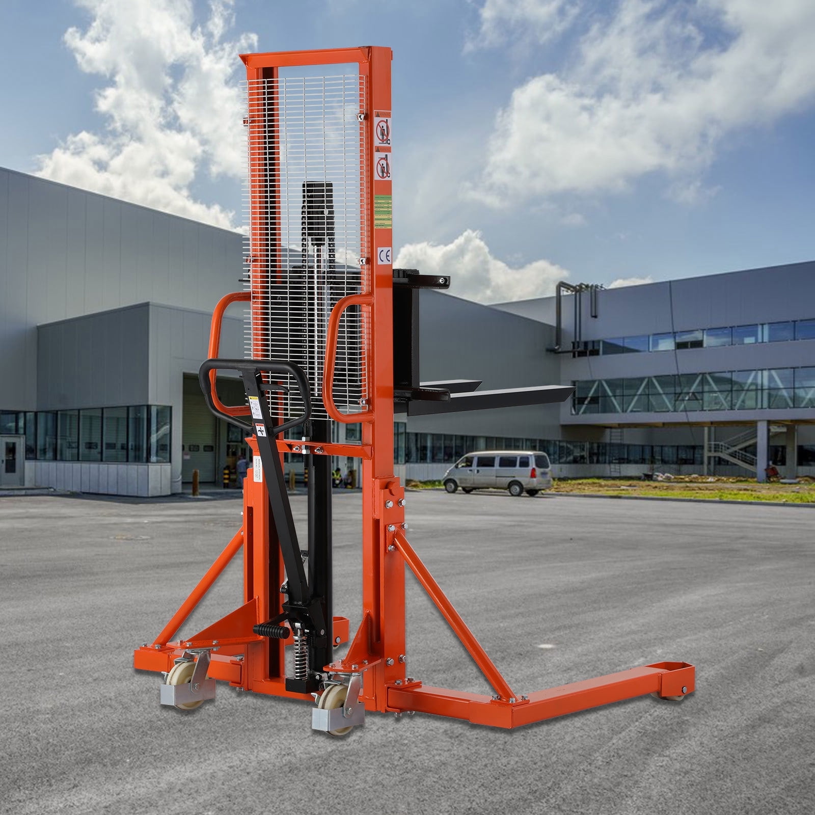 Tory Carrier 1PC 2200lbs Hydraulic Manual Hand Straddle Stacker Walkie ...