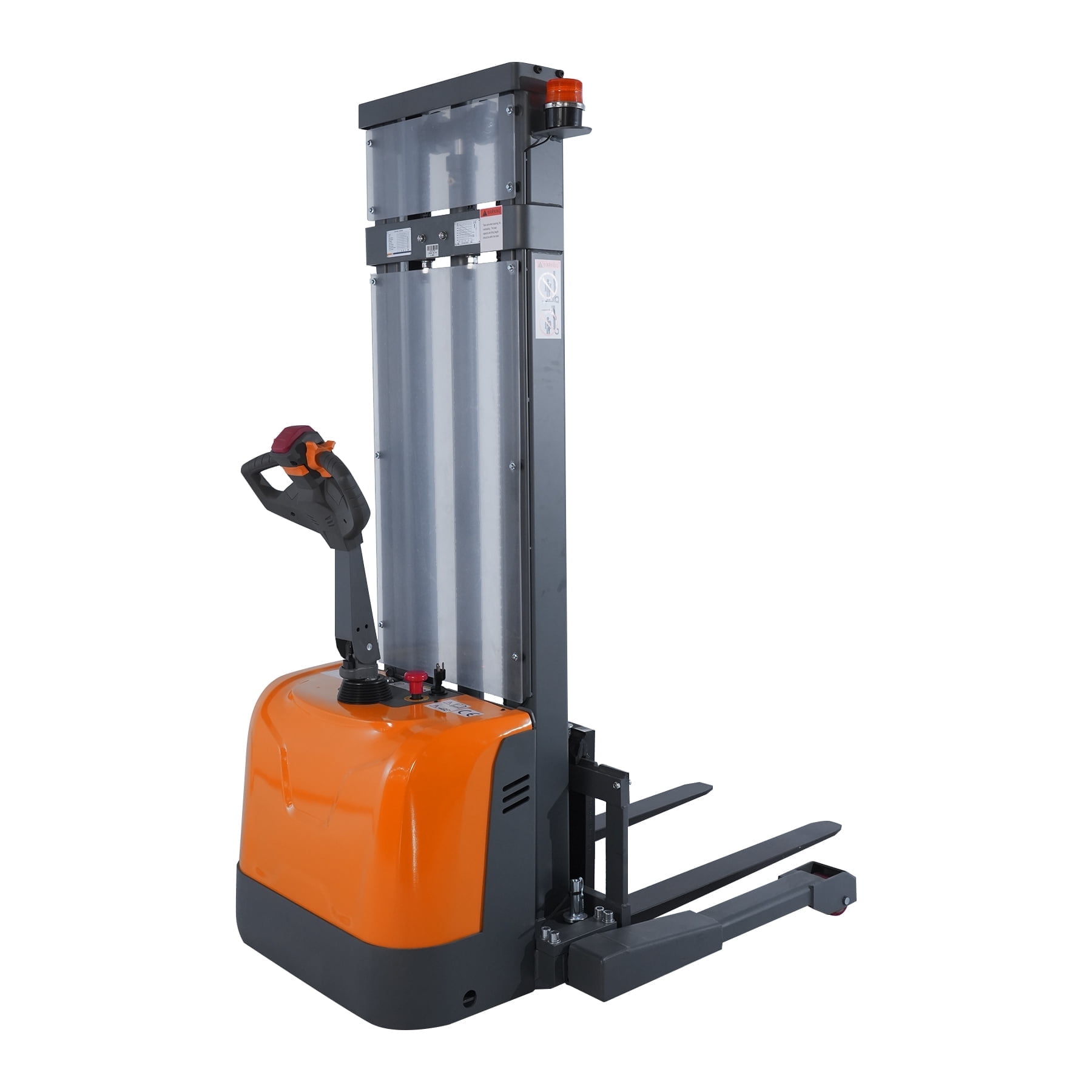 Tory Carrier 3300lbs Full Electric Pallet Straddle Stacker with 98 ...