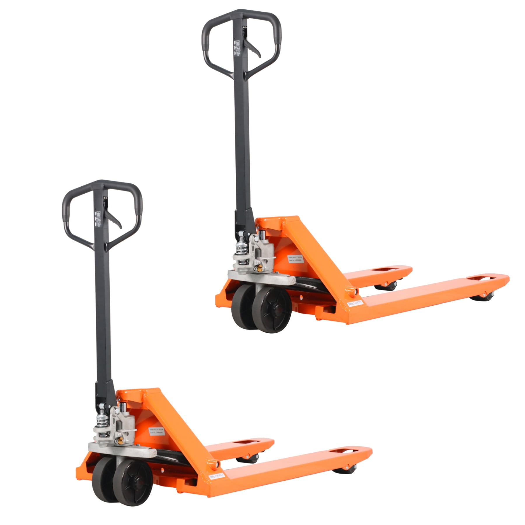 Tory Carrier 5,500lb Industrial Manual Pallet Jack 48"X27" Fork ...