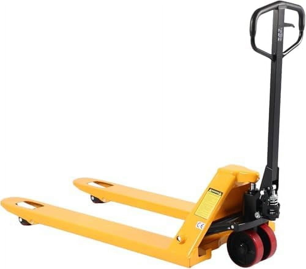Tory Carrier Manual Pallet Jack 5500 Lb. Capacity, Pallet Truck 48 × 27 ...