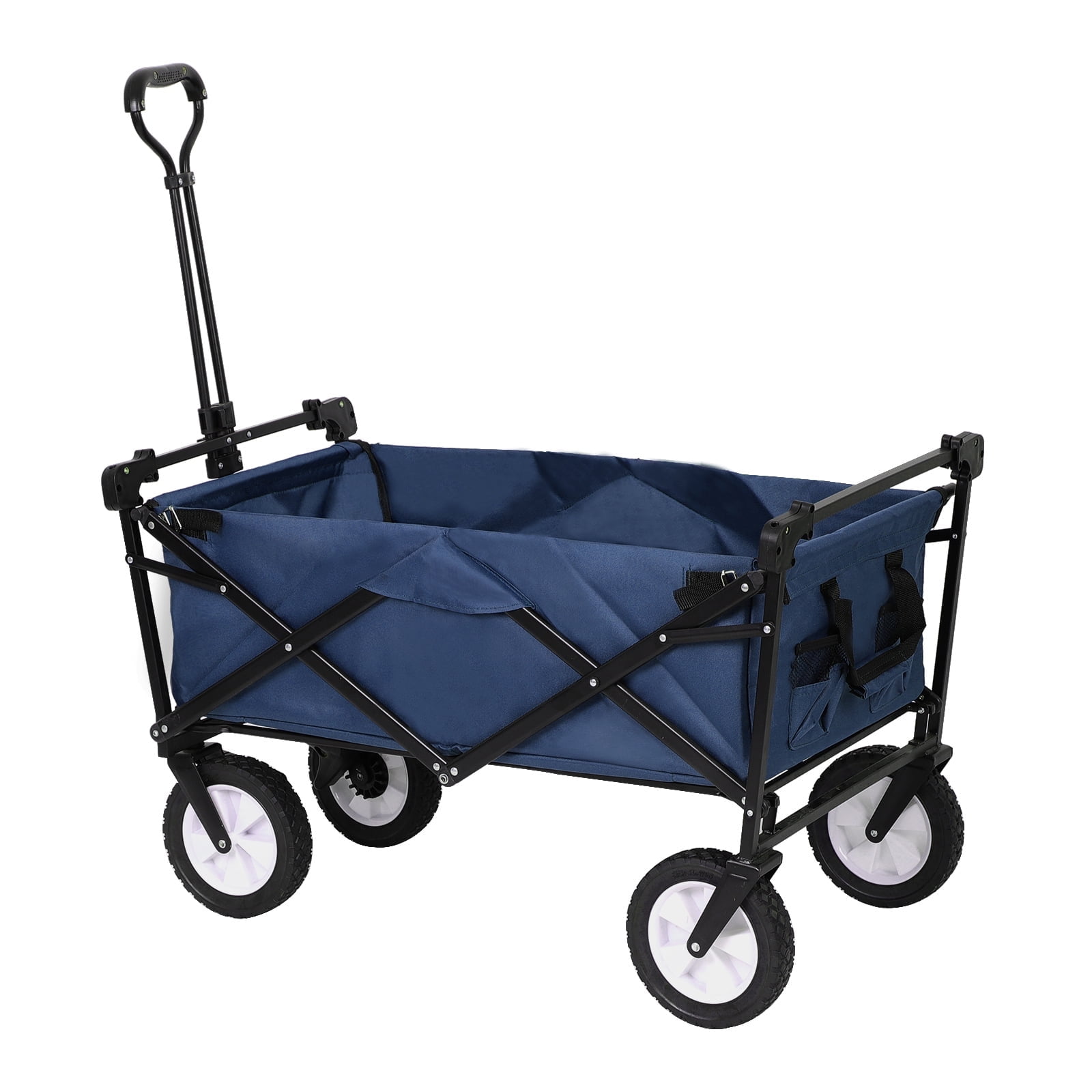 Tory Carrier Utility Collapsible Outdoor Cart Folding Wagon Garden Cart ...