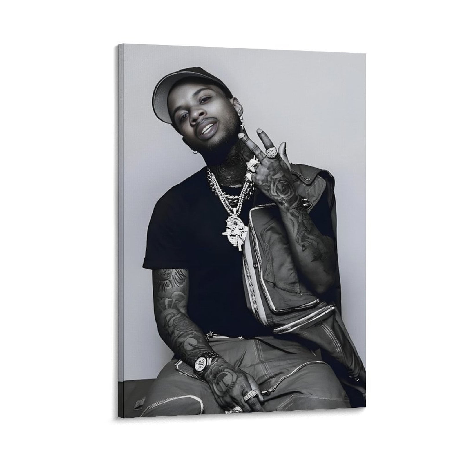 Tory Lanez Poster (24) Artworks Canvas Poster Room Aesthetic Wall Art ...