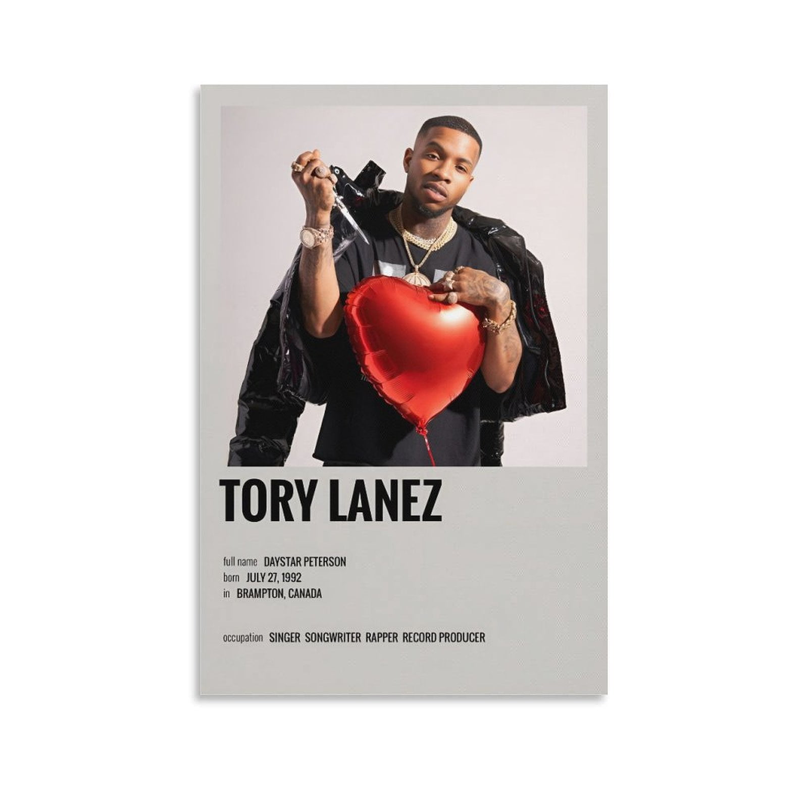 Tory Lanez Poster (37). Print Photo Art Painting Canvas Poster Home ...