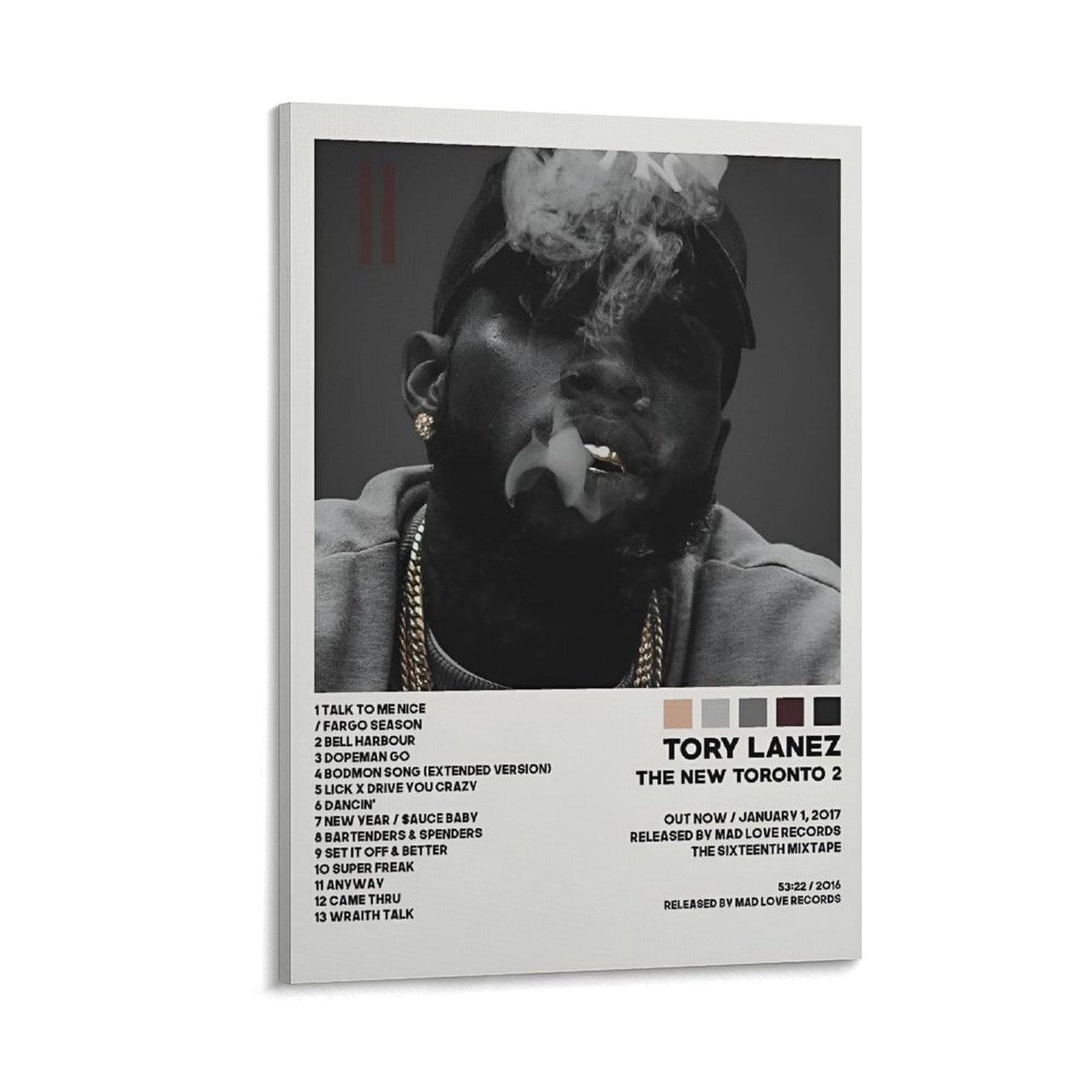 Tory Lanez Poster (9) Posters Art Print Wall Photo Paint Poster Hanging ...