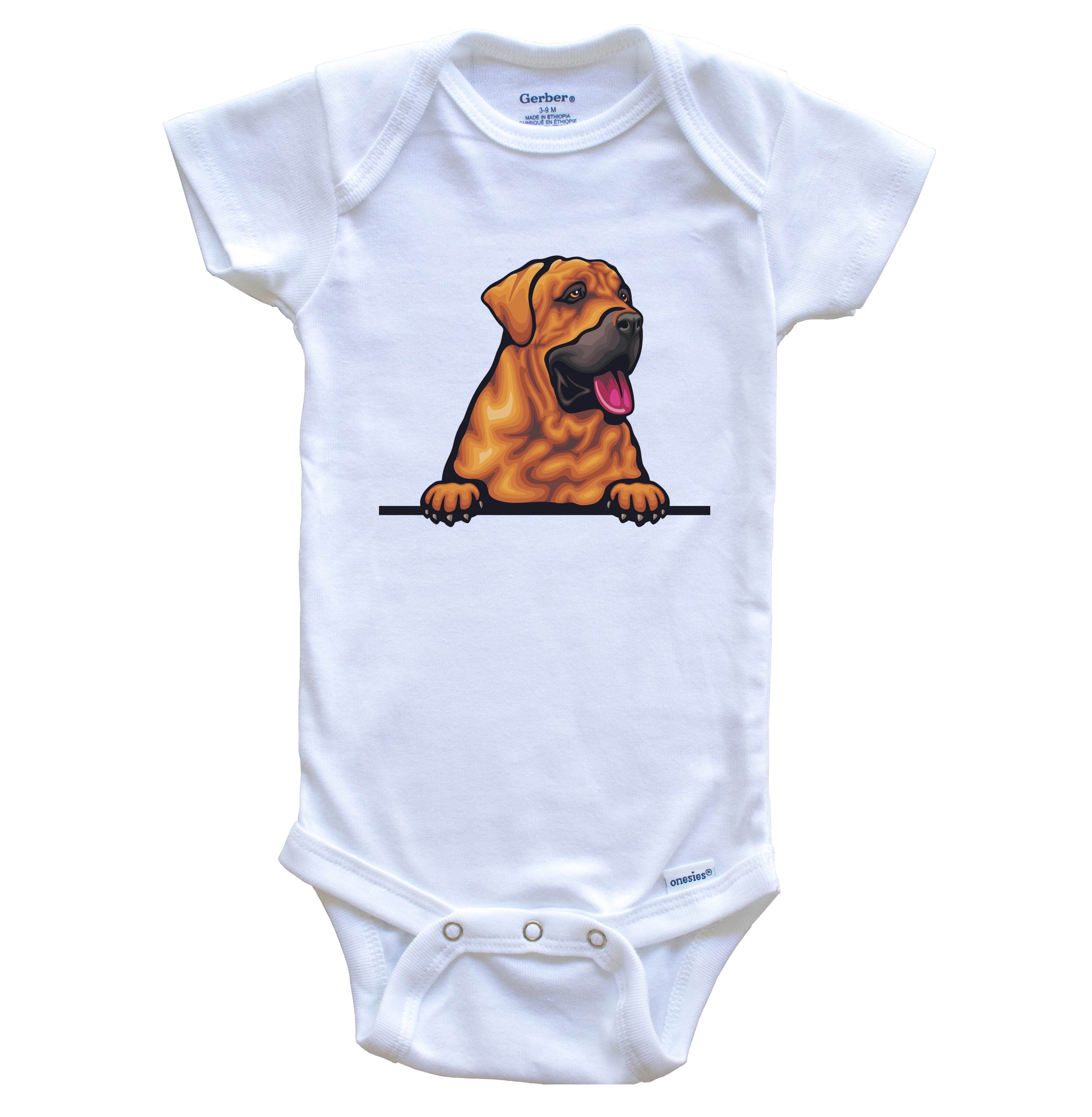 Tosa Inu Dog Breed Cute Baby Bodysuit v2, 0-3 months white - Walmart.com