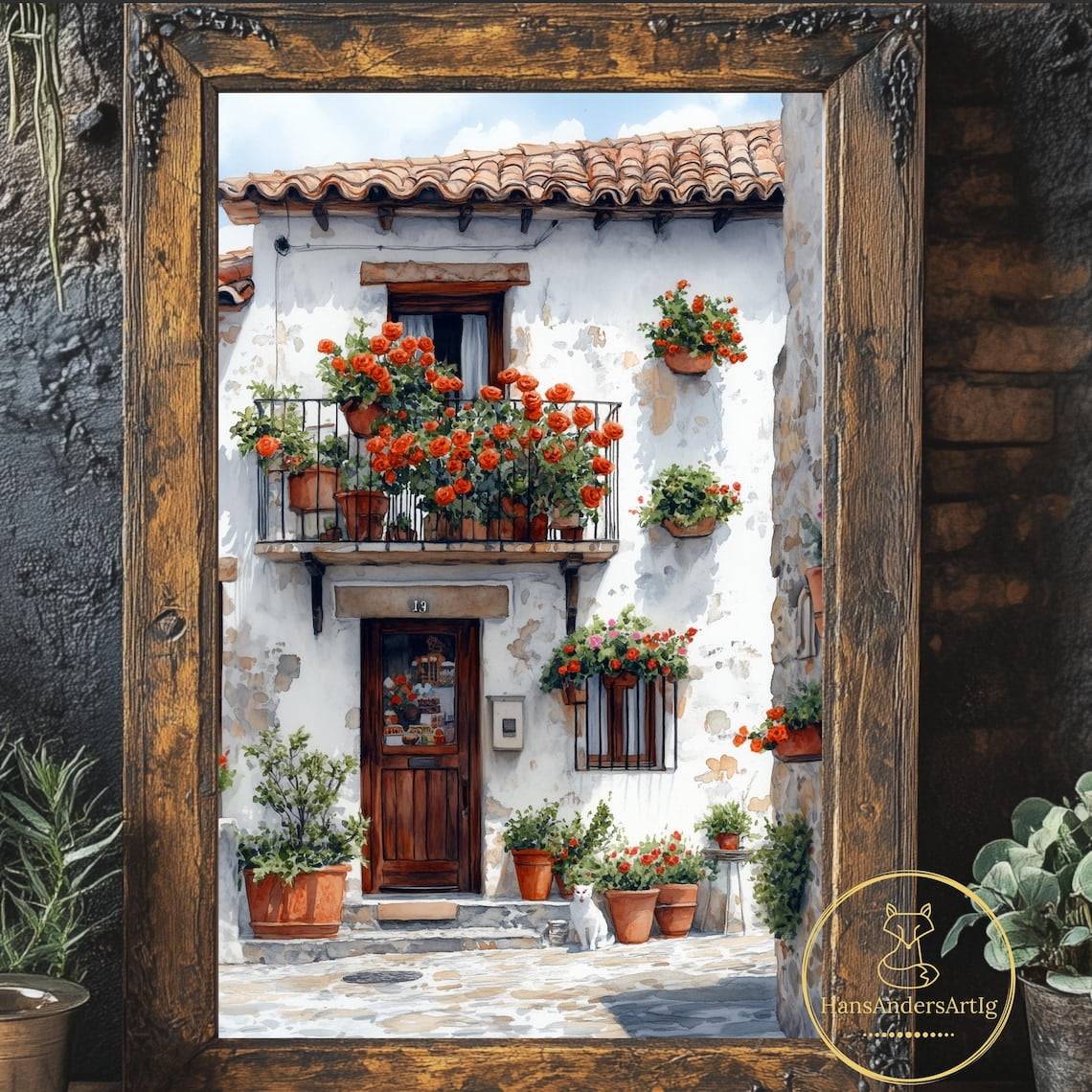 Toscana Poster Floral Italy Vintage Art Print Gift For Traveler ...